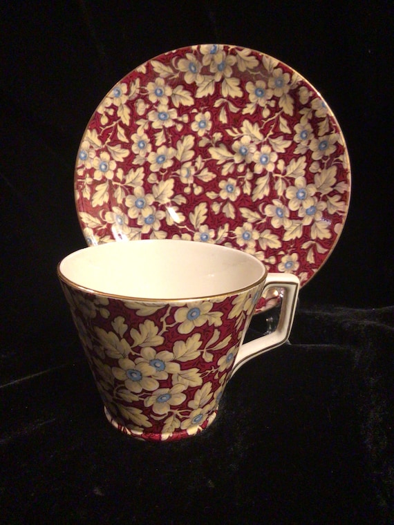 Lord Nelson Ware Royal Brocade Cup and Saucer | Etsy