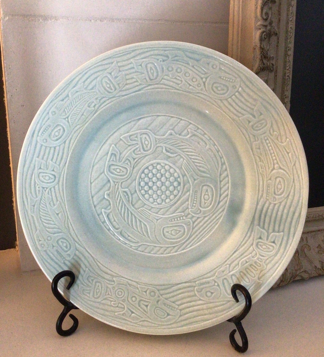 UBC Museum of Anthropology Lyle Wilson Salmon Plate - Etsy