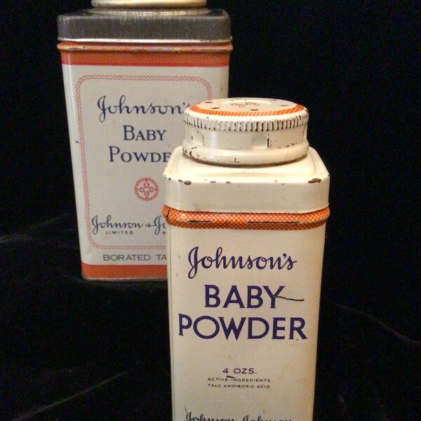 Baby Powder Tin - Etsy