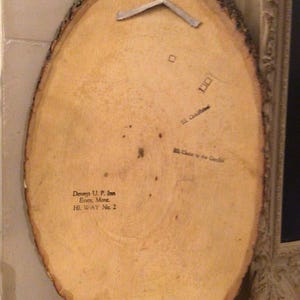 Live Edge Wood Plaque Christ in the Garden Souvenir of Montana - Etsy