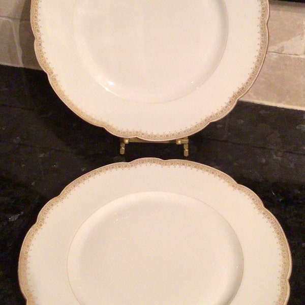 Scalloped Edge Plate - Etsy