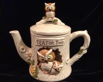 Owl Teapot - Etsy