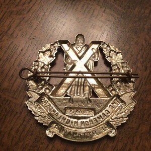 WWII the Cameron Highlanders of Ottawa Cap Badge - Etsy