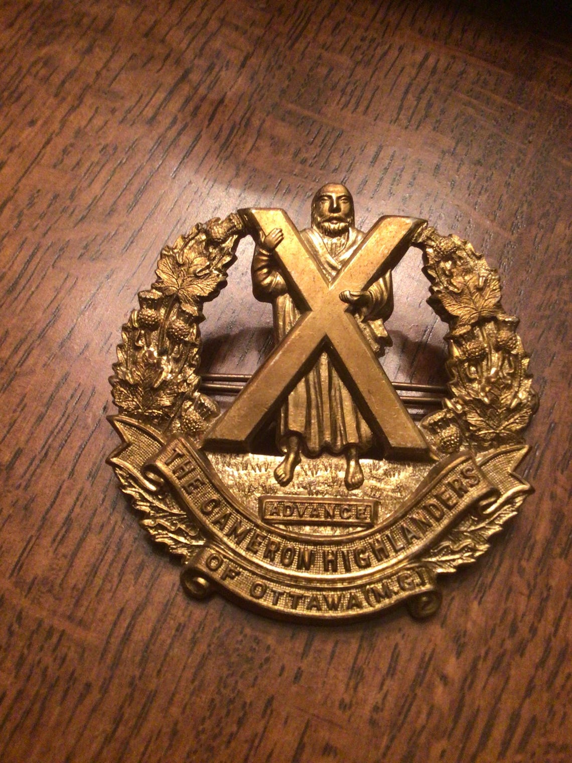 WWII the Cameron Highlanders of Ottawa Cap Badge - Etsy