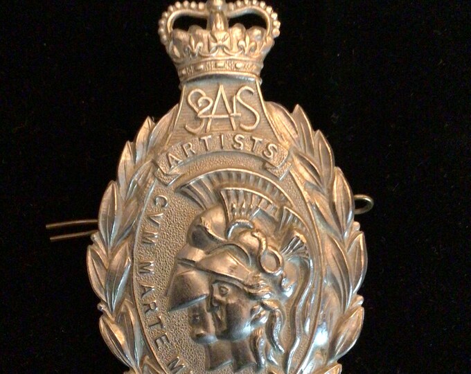 21st Artist Rifles Cross Belt Badge Great Britain - Etsy