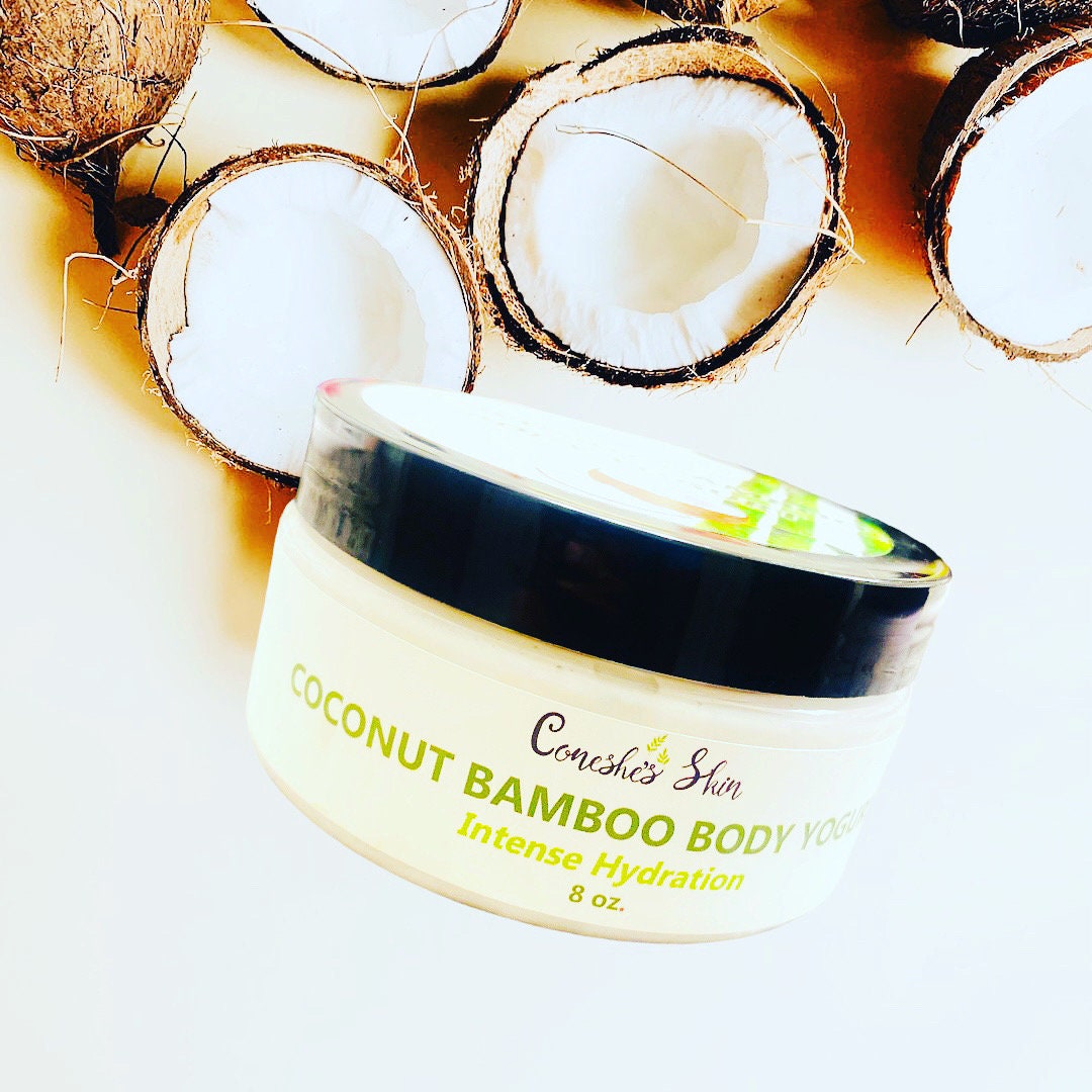 Premium Coconut Bamboo Body Yogurt Highly Concentrated silky Soft Skin ...