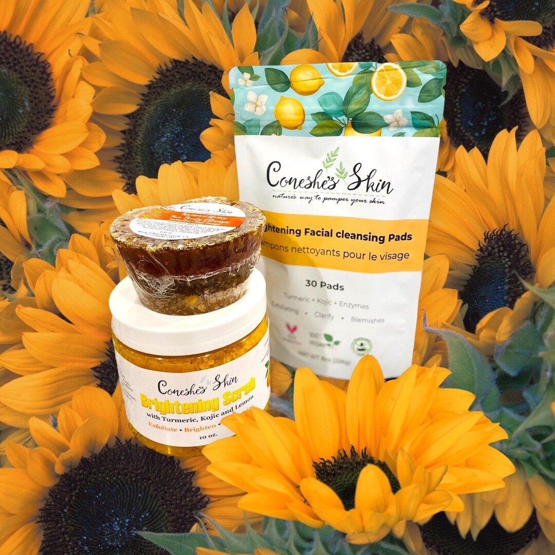 GLOW GLOW GLOW Turmeric Face/body Brightening Set Best Selling Turmeric ...