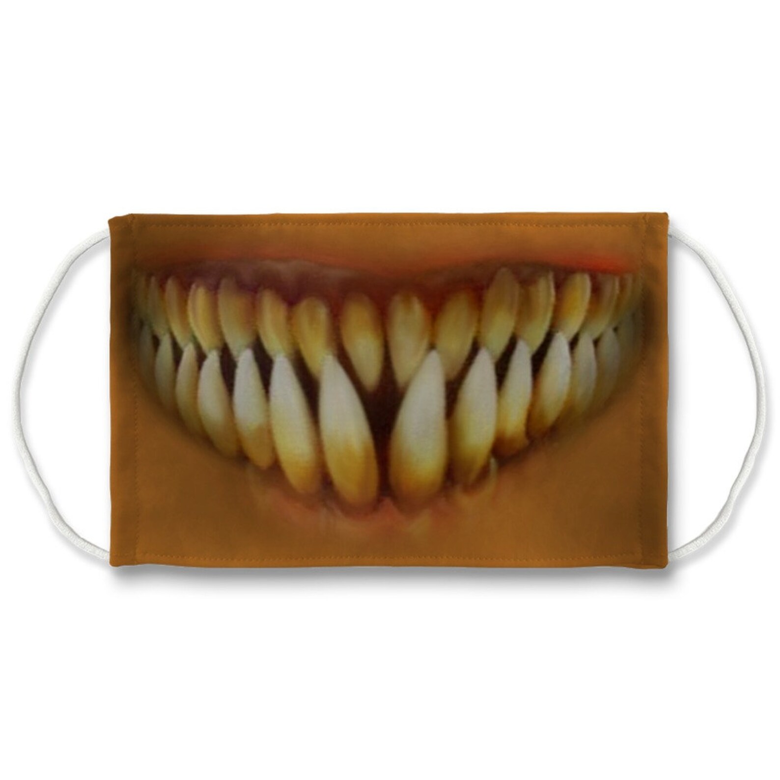 Scary Troll Teeth Face Mask comes with Nose Wire and Mouth | Etsy