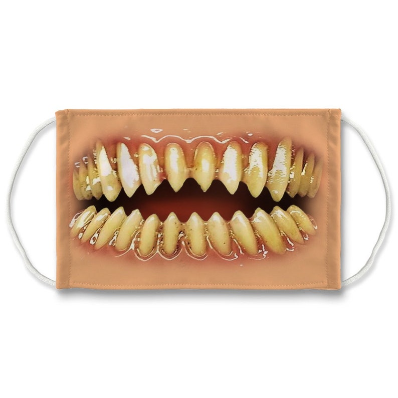 Sharp teeth Mask Comes with 5 Nose Crimps and Mouth and Nose | Etsy