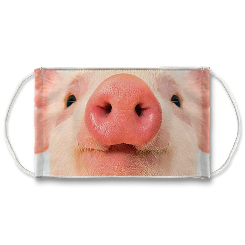 Pig Snout Face Mask Sublimation Face Mask With Mouth and | Etsy