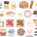 Perfect Match Clipart, Kawaii Food Clipart, Cute Food Clipart, Best ...