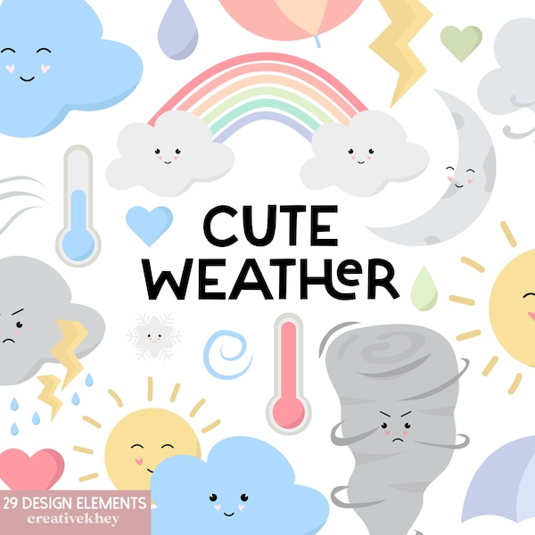 Rainbow Tornado Clip Art - Etsy