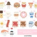 Perfect Match Clipart, Kawaii Food Clipart, Cute Food Clipart, Best ...