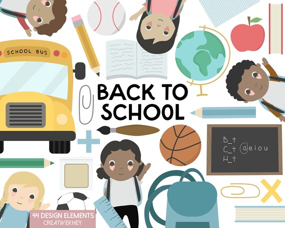 Back to School Png School Doodle Clipart School Digital - Etsy