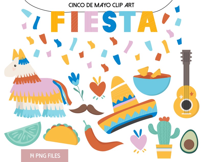Fiesta Clipart, Cinco De Mayo Clipart, Cinco De Mayo PNG, Fiesta PNG ...