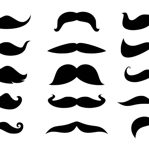 Mustache Decal - Etsy
