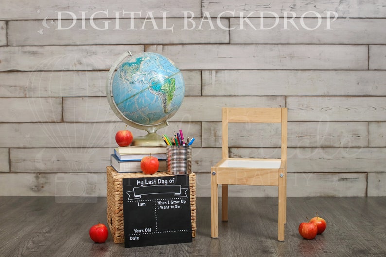First/last Day of School Digital Backdrop/props photography - Etsy