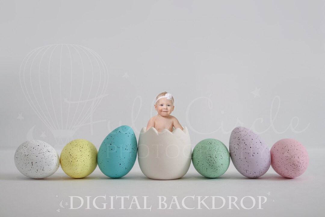 Easter Egg Digital Backdrop /props sitter Photography Prop. Child ...