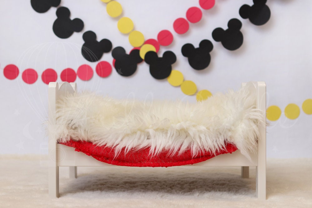 Mickey Mouse Newborn Digital Backdrop newborn Photography | Etsy