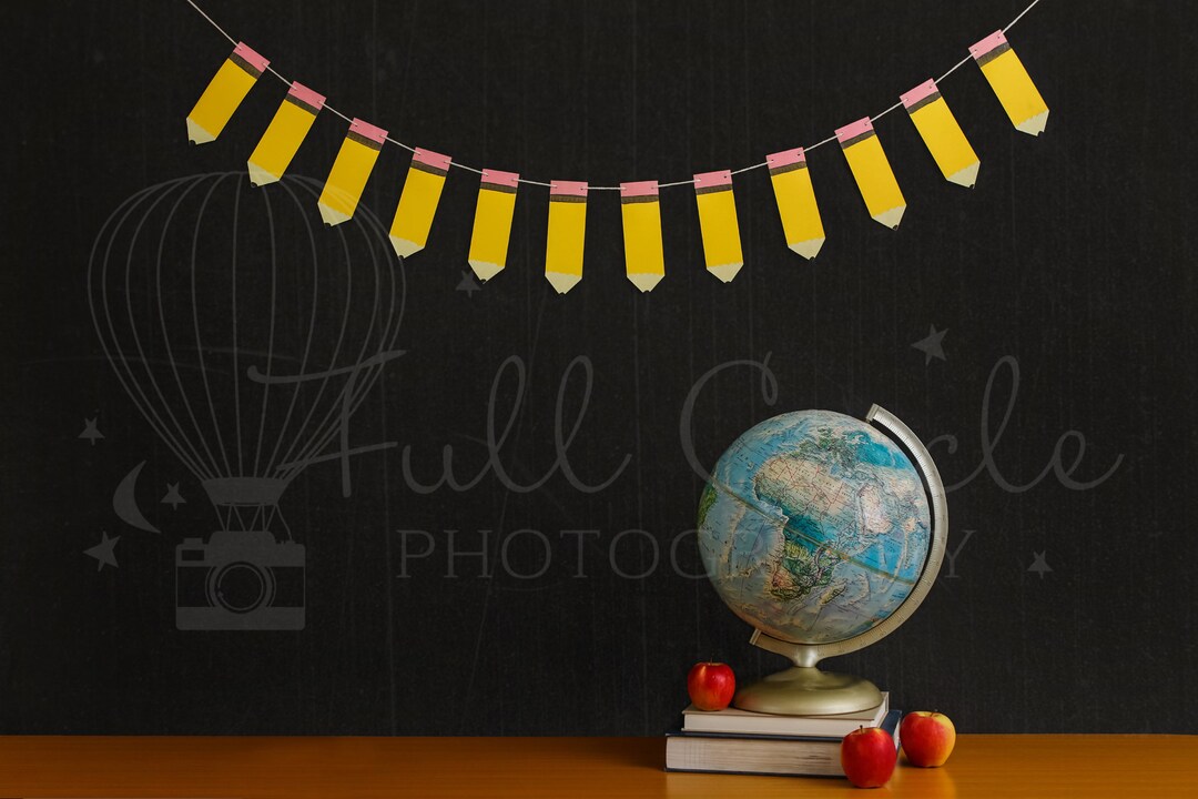 School Digital Backdrop/props photography Prop. Digital Prop. School ...