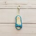 Sandal Keychain Crochet Summer Sandal Charm Beach House - Etsy