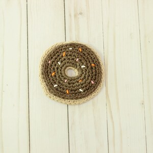 Donut Coasters, Crochet Donut Coffee Cup Coasters, Doughnut Coasters ...