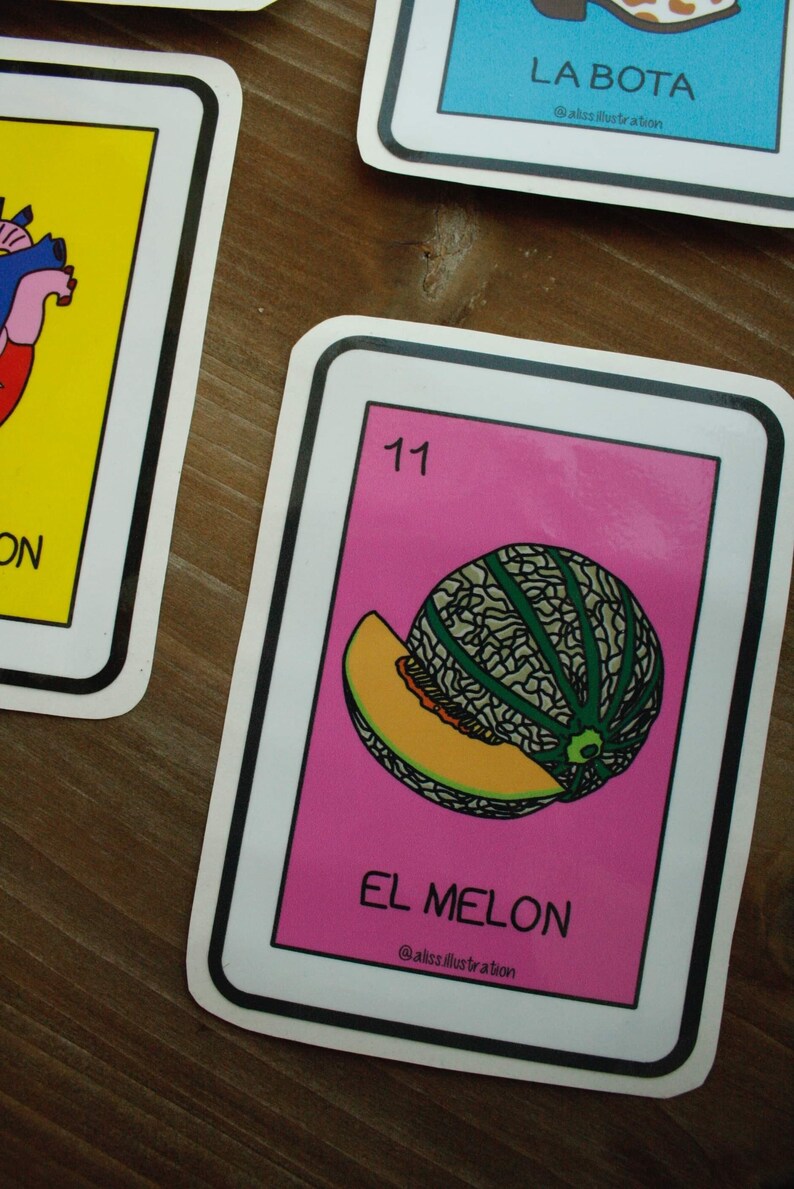 Stickers LA LOTERIA MEXICANA - Etsy