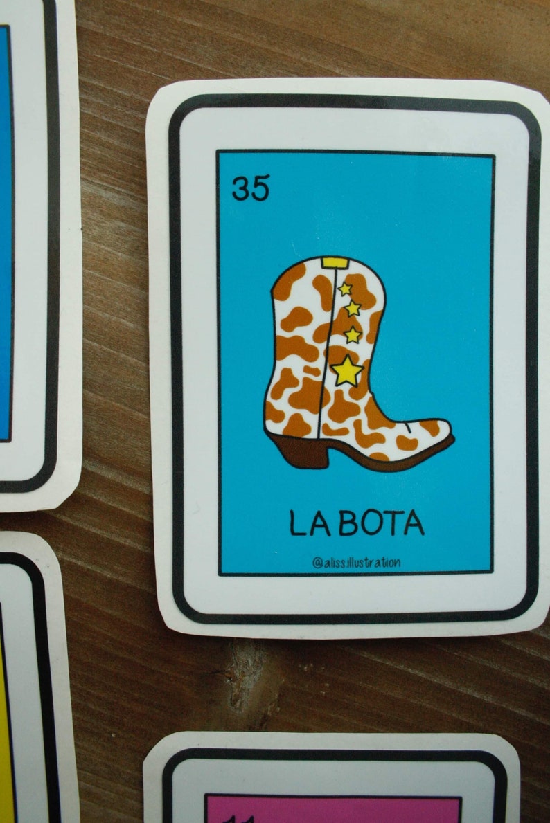 Stickers LA LOTERIA MEXICANA - Etsy