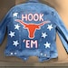 Custom Painted Jean Jacket - University of Georgia - Etsy