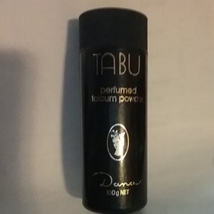 Tabu by Dana Vintage Perfumed Talcum Powder 100 G - Etsy