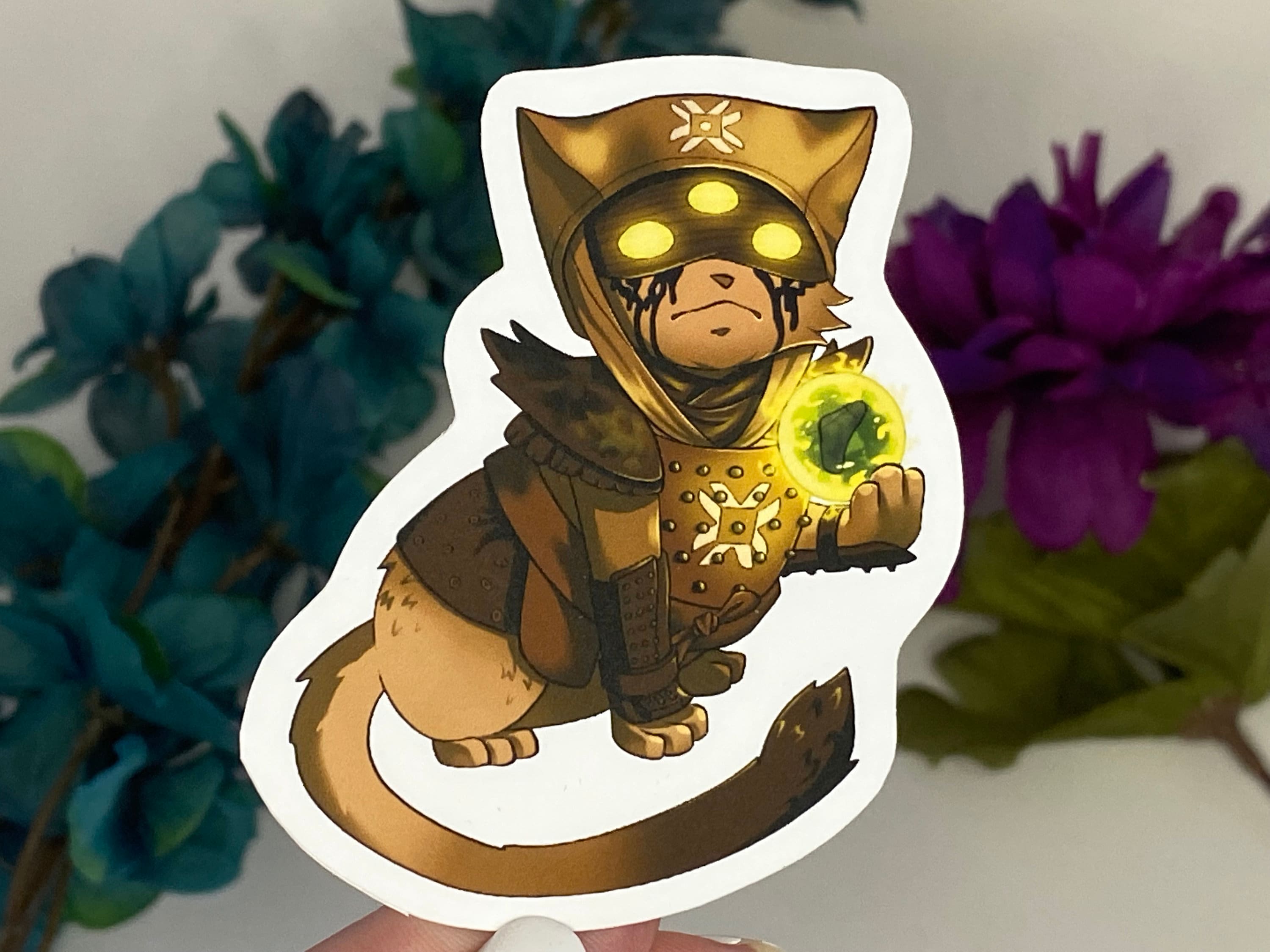 Destiny 2 Cat Character Stickers Destiny 2 Stickers 2.5in | Etsy