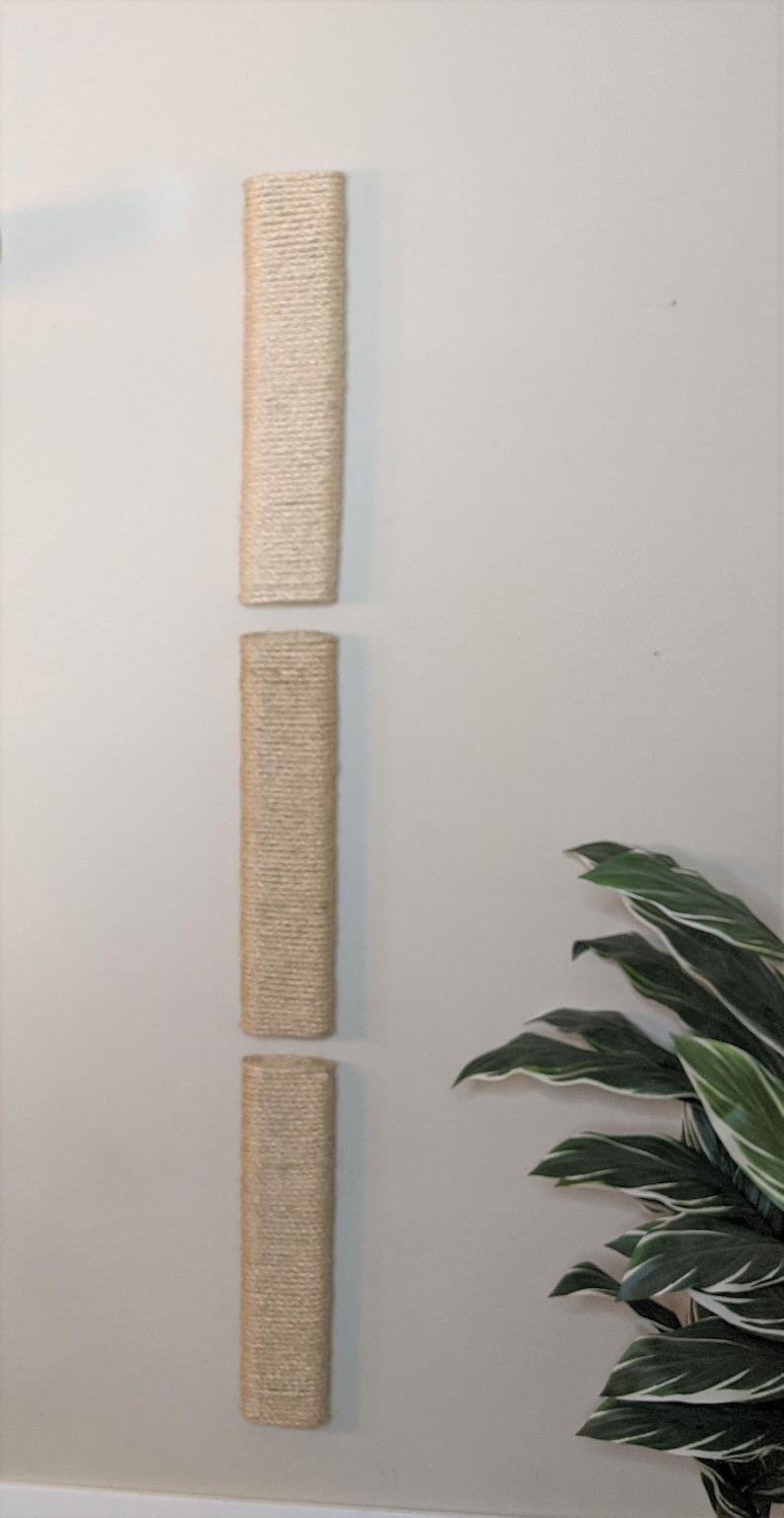 Cat Scratching Post / Vertical Scratchers / Cat Furniture Wall Mounted ...