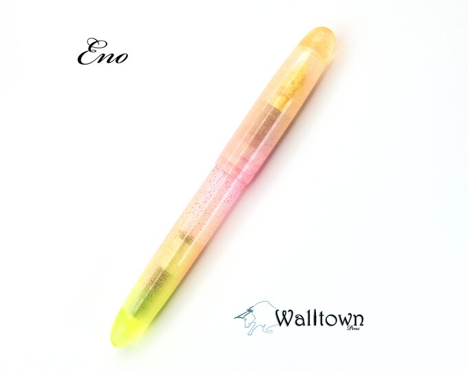 Saved by the Glitter | Eno Model | #6 Jowo | Handmade Fountain Pen - Etsy