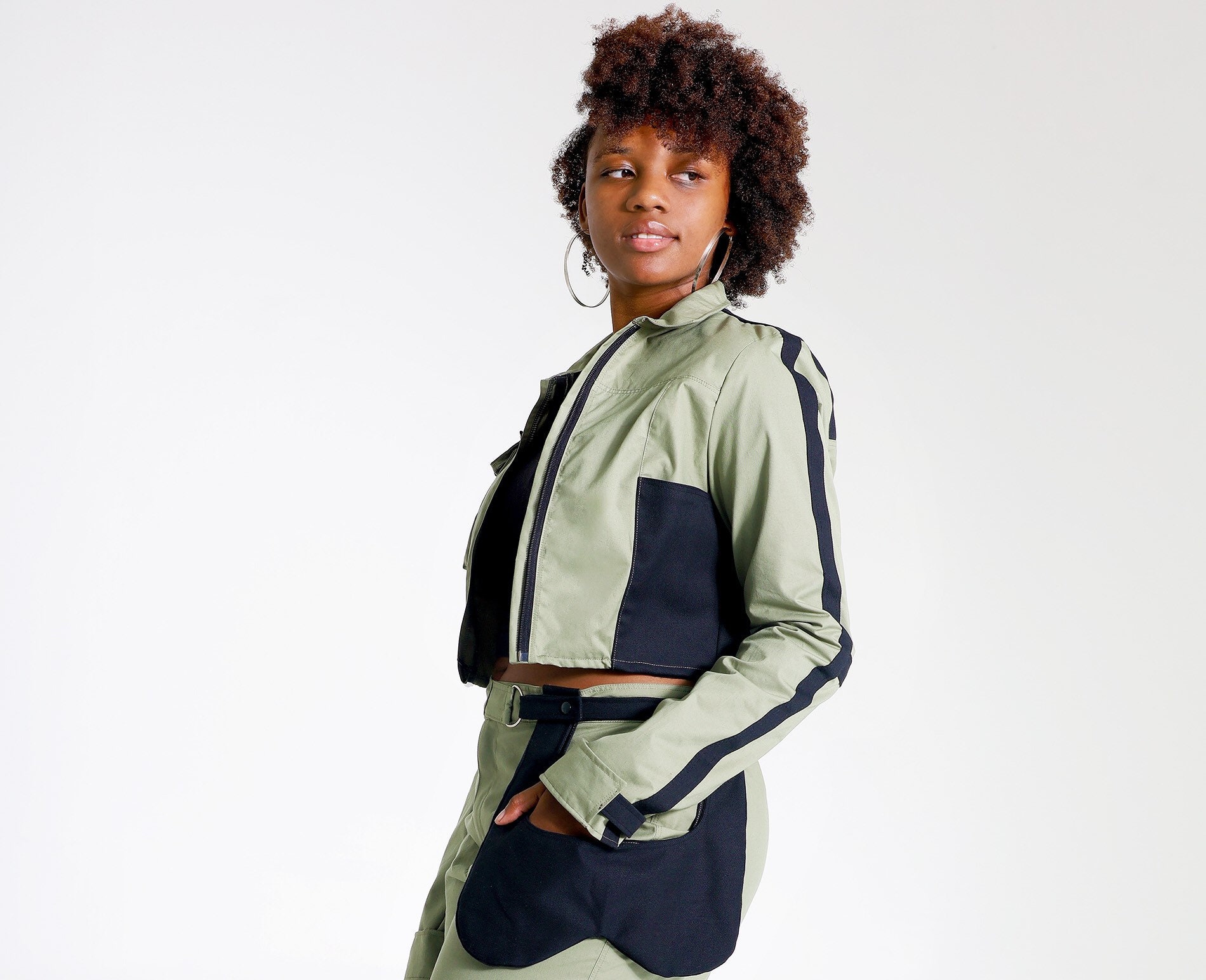 Beware-me Jacket Women Jacket Army Jacket Women Green - Etsy