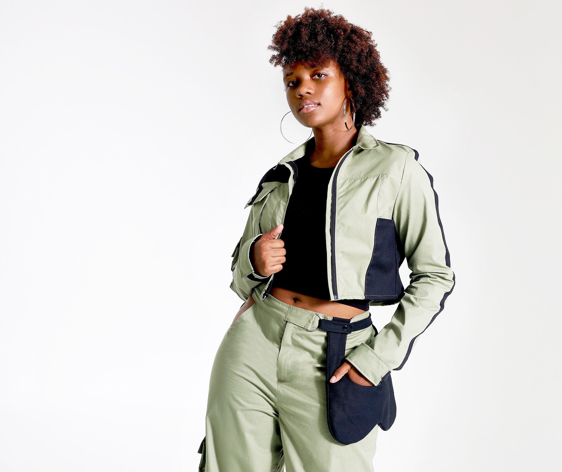 Beware-me Jacket Women Jacket Army Jacket Women Green - Etsy