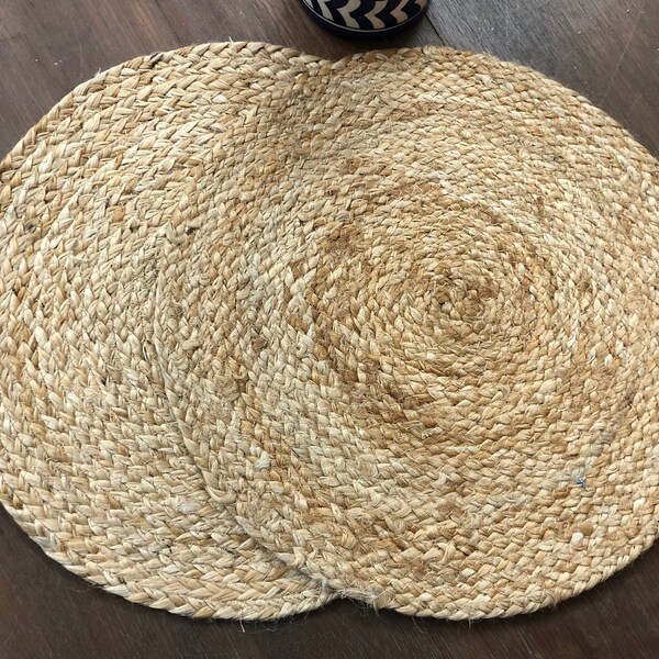 Jute Placemats - Etsy