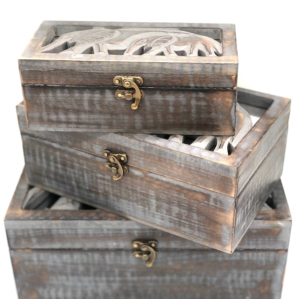 Decorative Nesting Boxes - Etsy