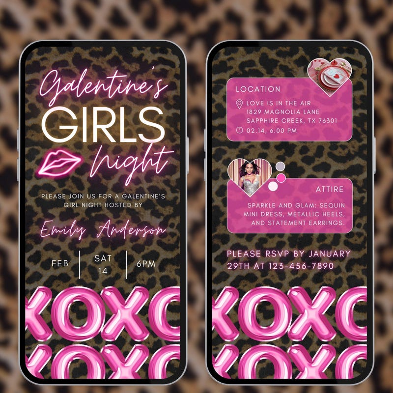 Pink Leopard Print - Etsy