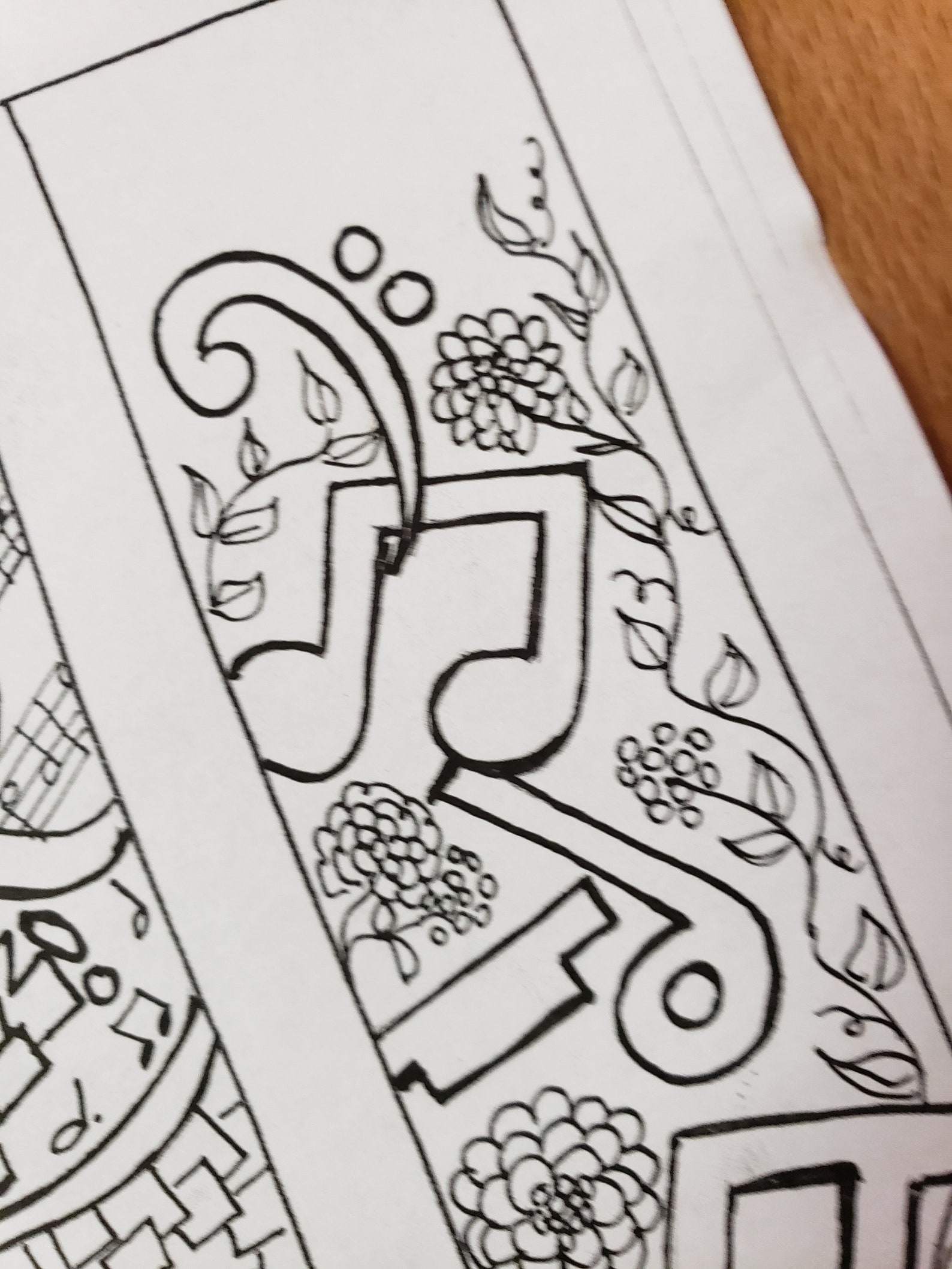 Buy Music Bookmarks for Coloring Online in India - Etsy
