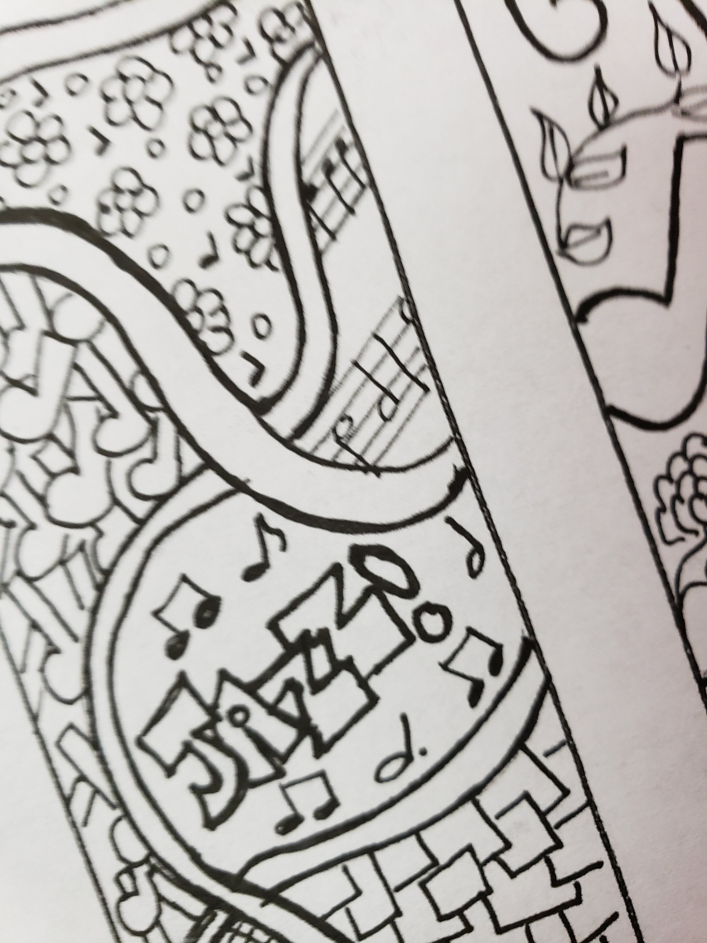 Music Bookmarks for Coloring - Etsy