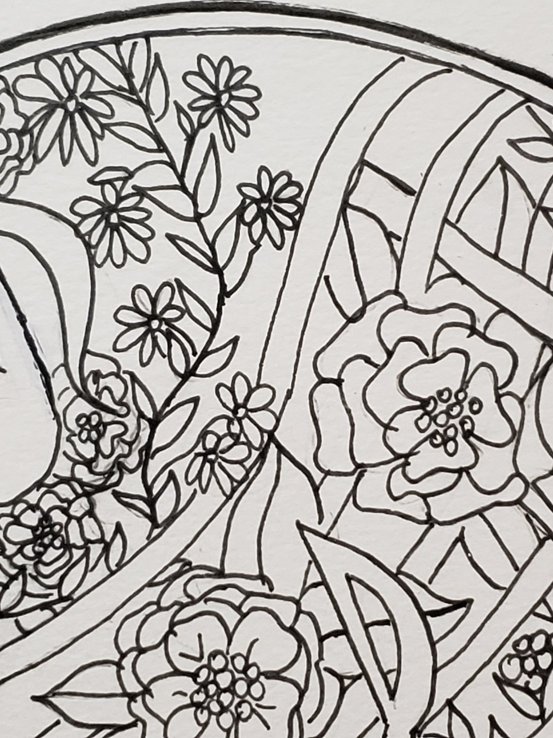 PRINTABLE COLORING PAGE Music Themed Pdf Jpeg - Etsy Canada