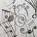 PRINTABLE COLORING PAGE Whimsical Music Zentangle - Etsy