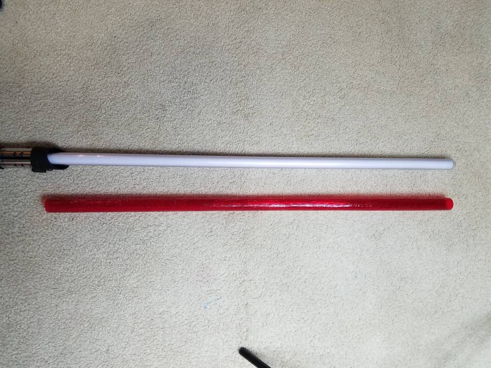Star Wars Custom Alltime Red Black Series Vader Lightsaber Realistic ...