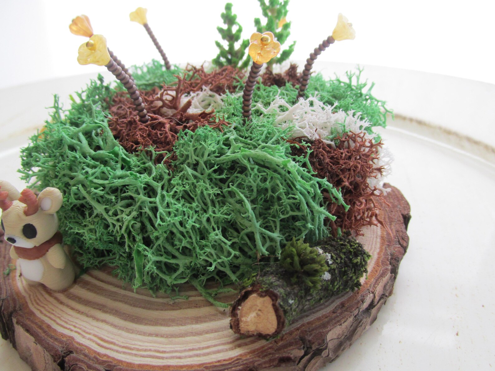 Mini Beaded Jackalope Decor, Mysterious, Forever Garden, Mischief ...