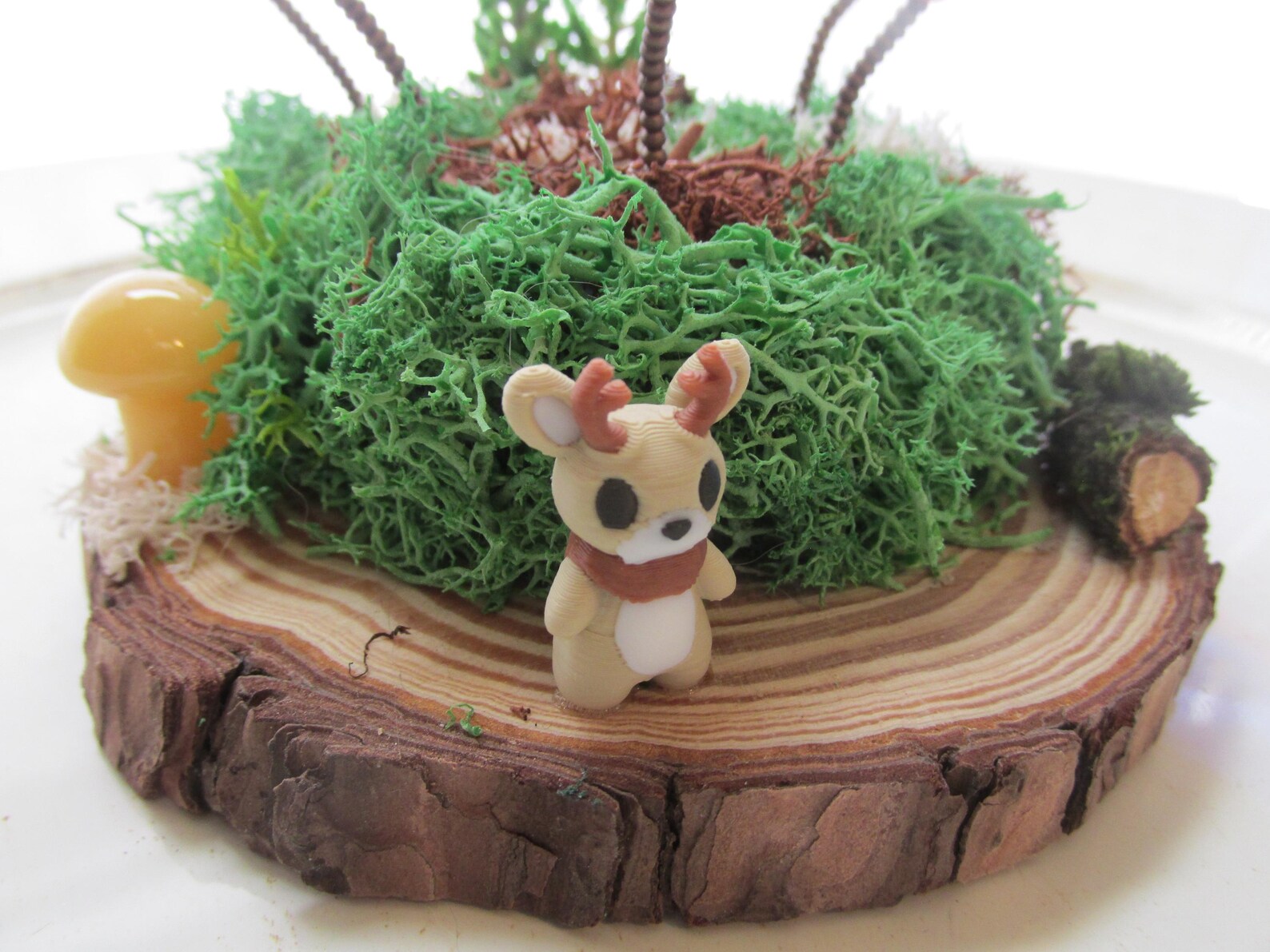 Mini Beaded Jackalope Decor, Mysterious, Forever Garden, Mischief ...