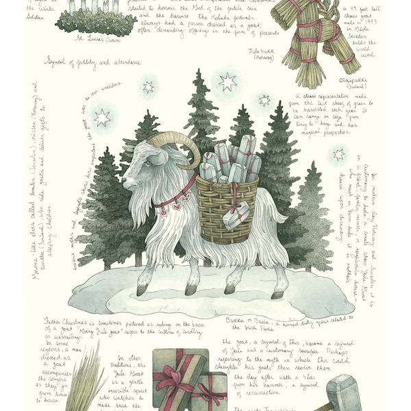 Yule Goat - Etsy