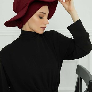 Practicle Detachable Women Sun Hat, Summer Bonnet Cap for Muslim Women ...