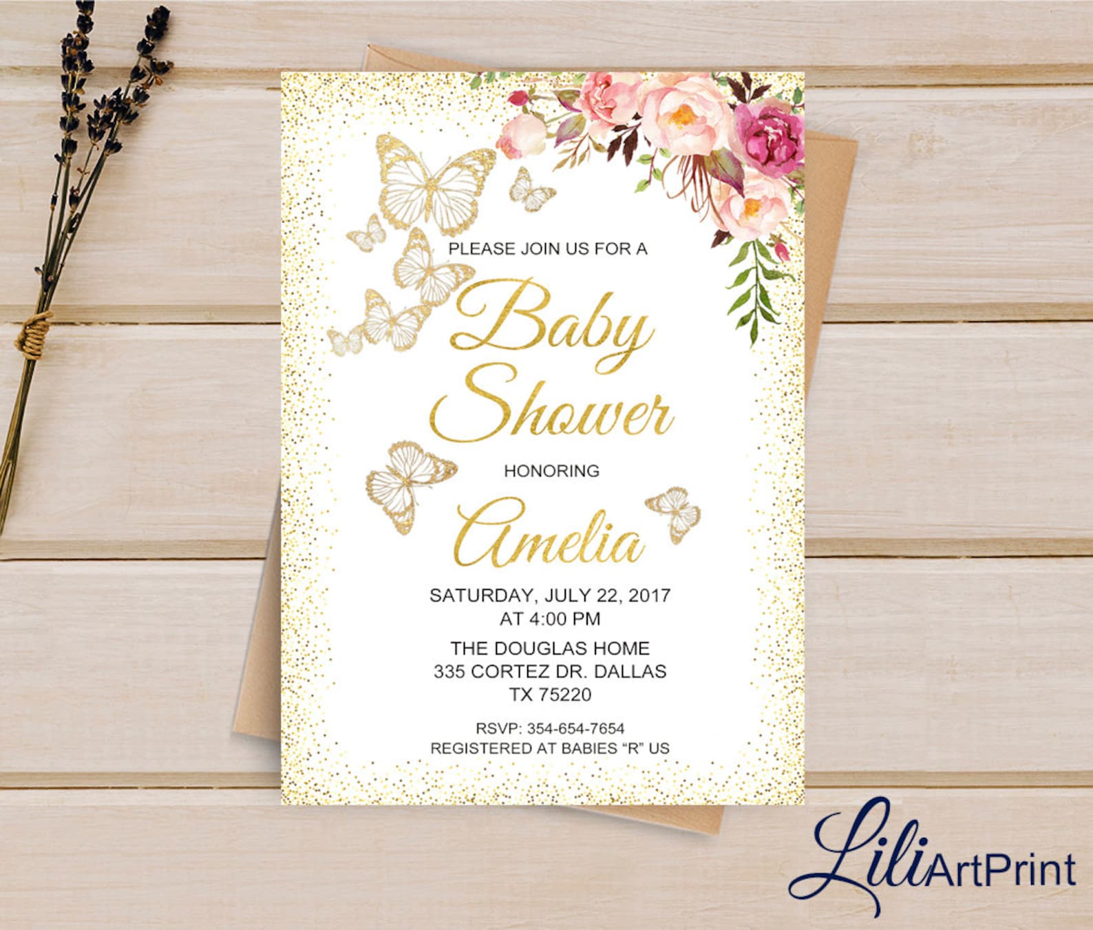 Baby Shower Invitation Baby Shower Printable Baby Shower | Etsy