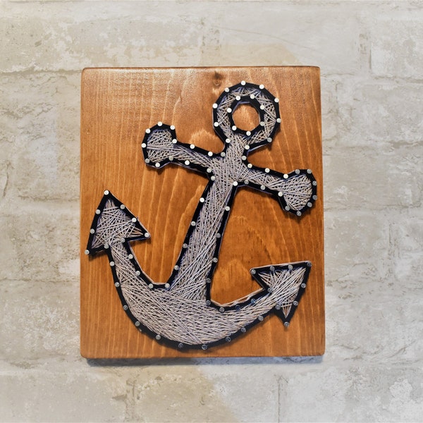 Anchor String Art - Etsy