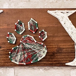 Christmas Joy String Art Seasonal Decor, Joy Gift, Christmas String Art ...